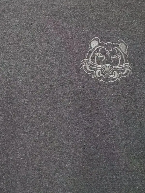 Kenzo Embroidered Tiger Logo Crew Neck Sweater