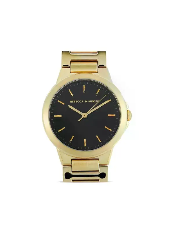Rebecca Minkoff Cali 34mm Stainless Steel Watch - Black