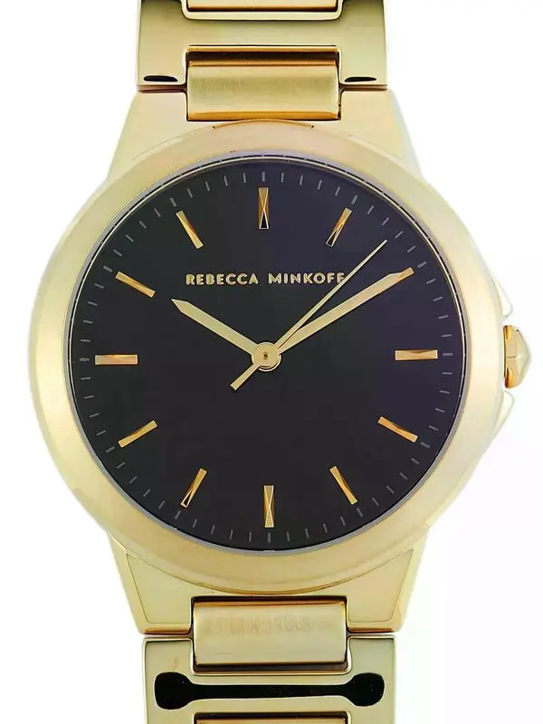 Rebecca Minkoff Cali 34mm Stainless Steel Watch - Black