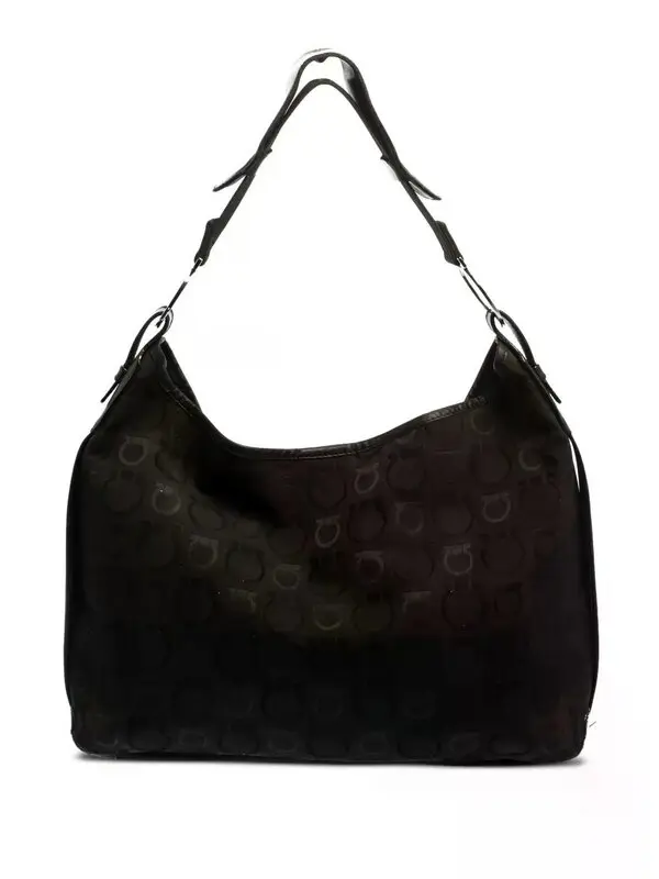 FERRAGAMO Gancini Monogram Shoulder Bag