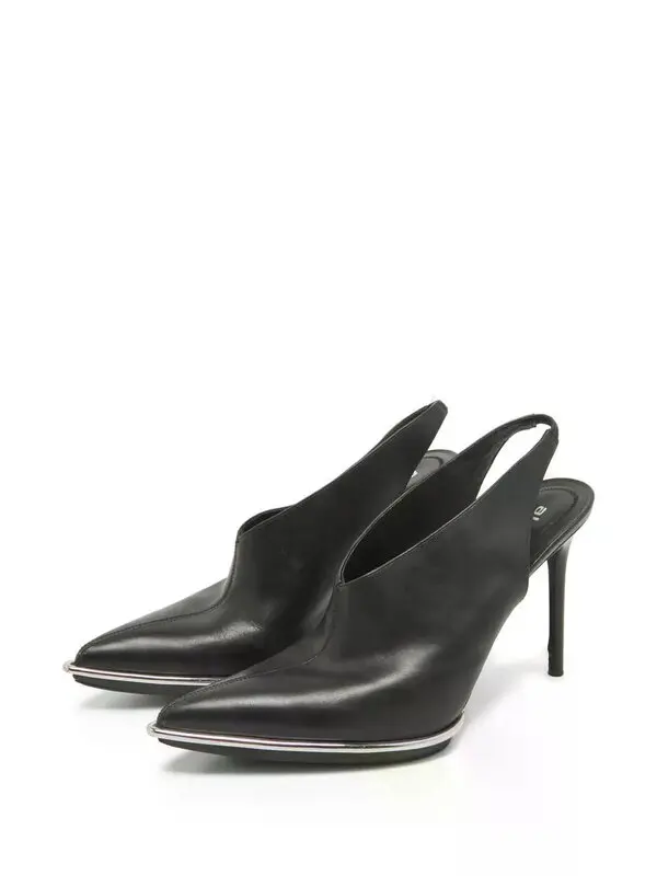 ALEXANDER WANG 110mm Leather Pumps