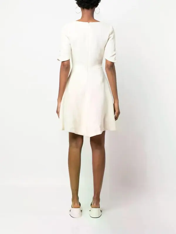 Dior 2010s Flared Wool Mini Dress