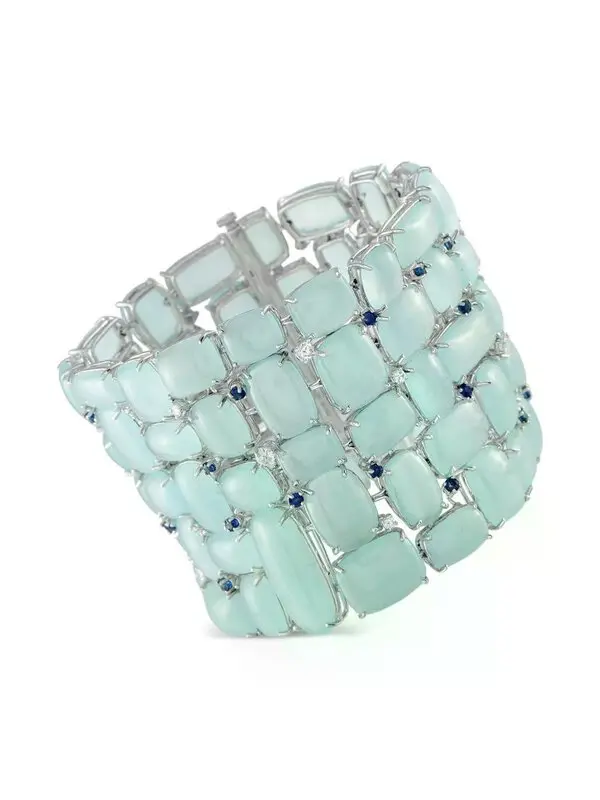SOFIA 18k White Gold Multi-stone Bracelet