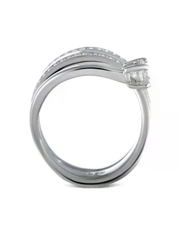 SWAROVSKI Crystal-embellished Swirl Ring