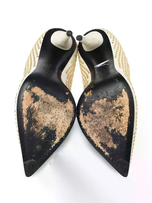 GIUSEPPE ZANOTTI Studded Pointed-toe Pumps