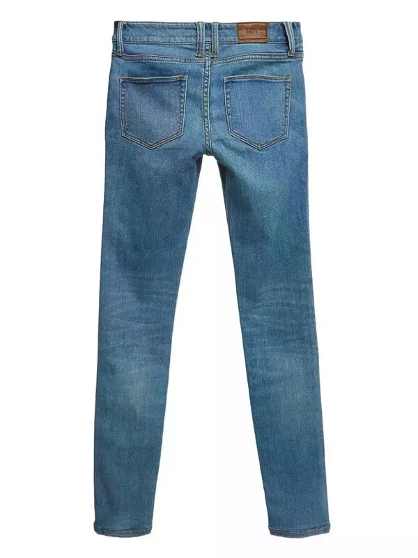 Burberry Logo Patch Jeans