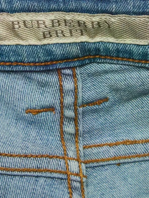 Burberry Logo Patch Jeans