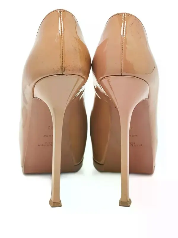 Saint Laurent Tribtoo Patent Leather Platform Pumps
