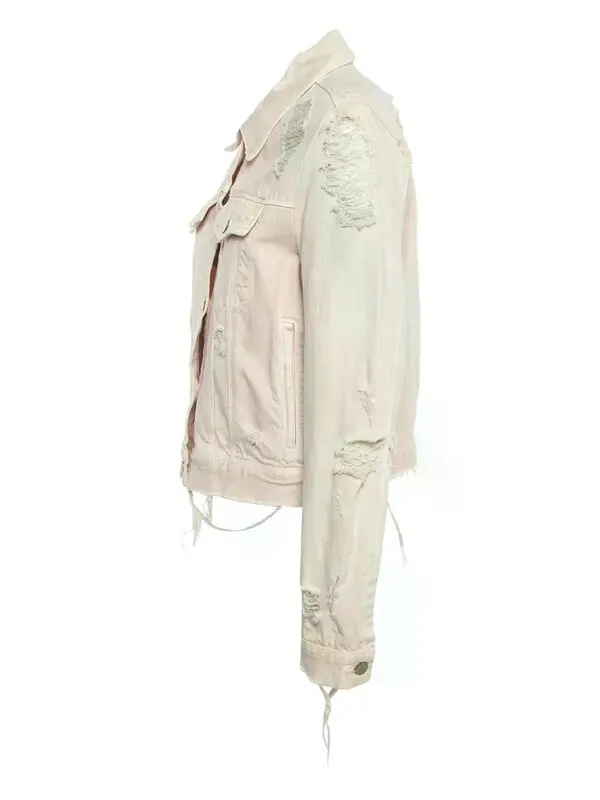 J Brand Distressed Denim Jacket