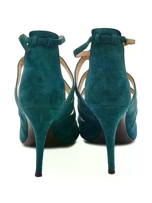 Ralph Lauren Suede Stiletto Sandals