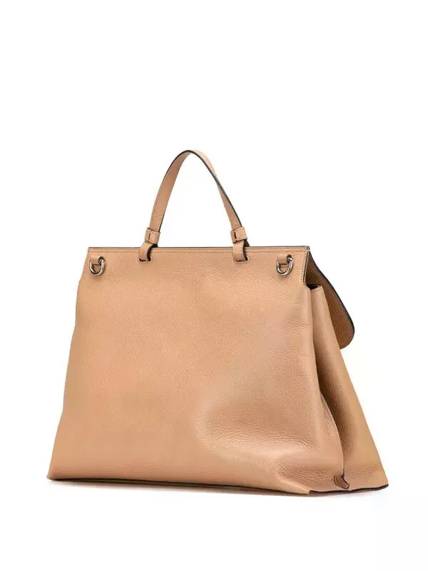 Gucci Leather Bamboo Daily Satchel - Brown