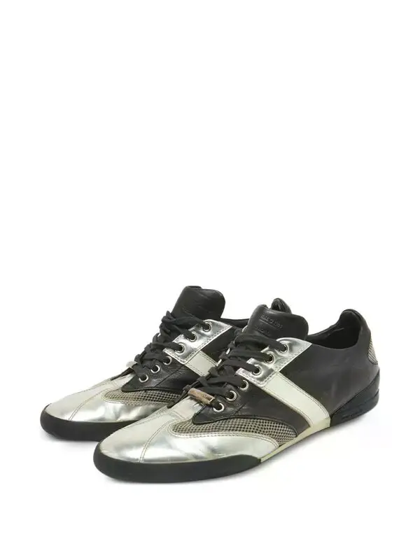 Dior Leather Lace-up Sneakers