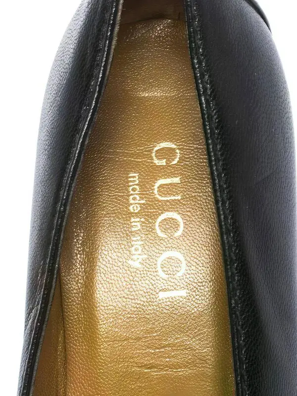 Gucci Square-toe Block Heel Pumps