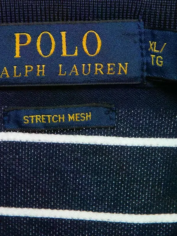 Polo Ralph Lauren Striped Polo Shirt - Blue
