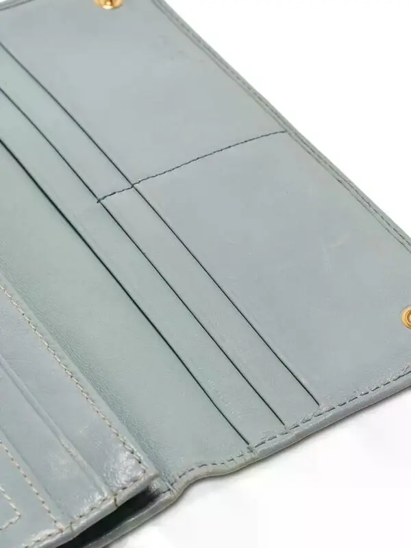 Prada Leather Wallet - Blue