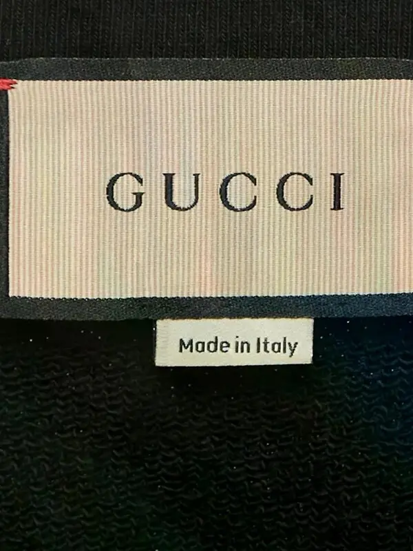 Gucci Cotton Sweatshirt With Zip Details