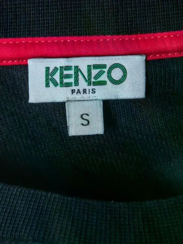 Kenzo Fish Print Cotton Sweatshirt