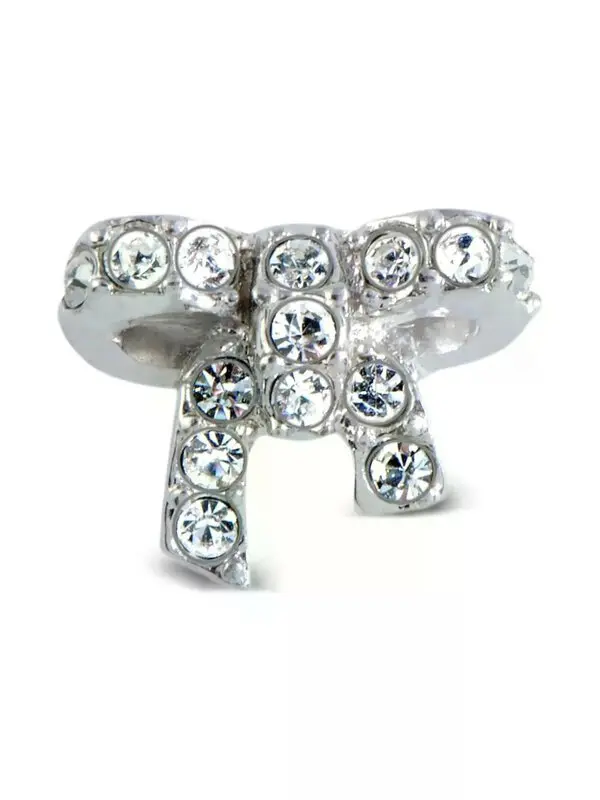 SWAROVSKI 18k White Gold Embellished Charm Set