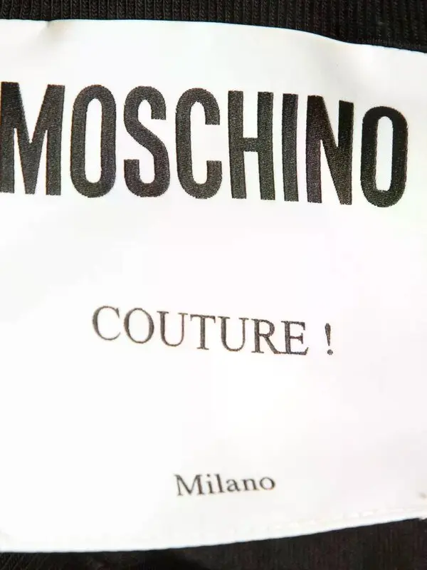 Moschino Cotton Crew Neck Short Sleeve Graphic Print T-shirt