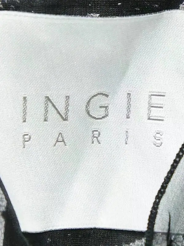 INGIE PARIS Sequin-embellished Tulle Blazer