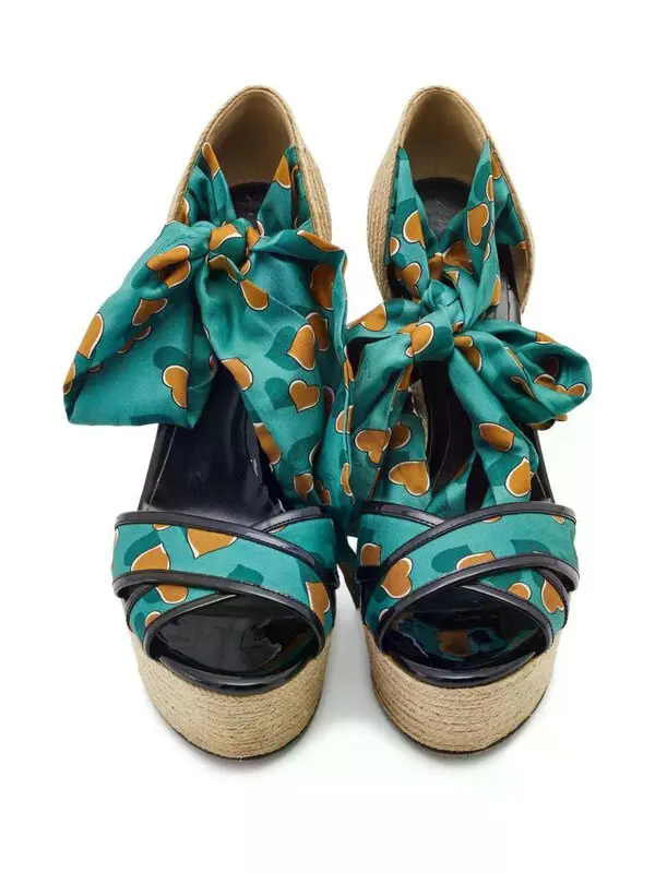 Gucci 145mm Wedge Espadrilles
