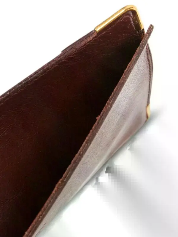 Cartier 1990s Leather Card Holder