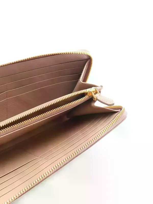 Prada 2020s Triangle-logo Leather Wallet