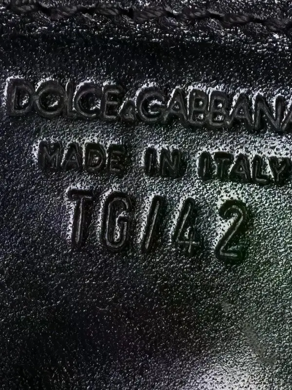 Dolce & Gabbana Logo Plaque Belt