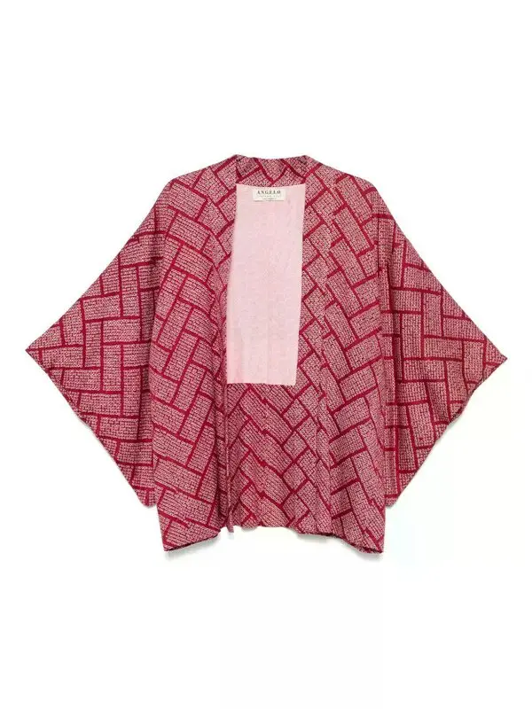A.N.G.E.L.O. VINTAGE CULT 1980s Printed Silk Jacket