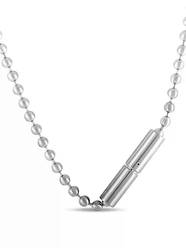 SWATCH Stainless Steel Pendant Necklace With Crystal
