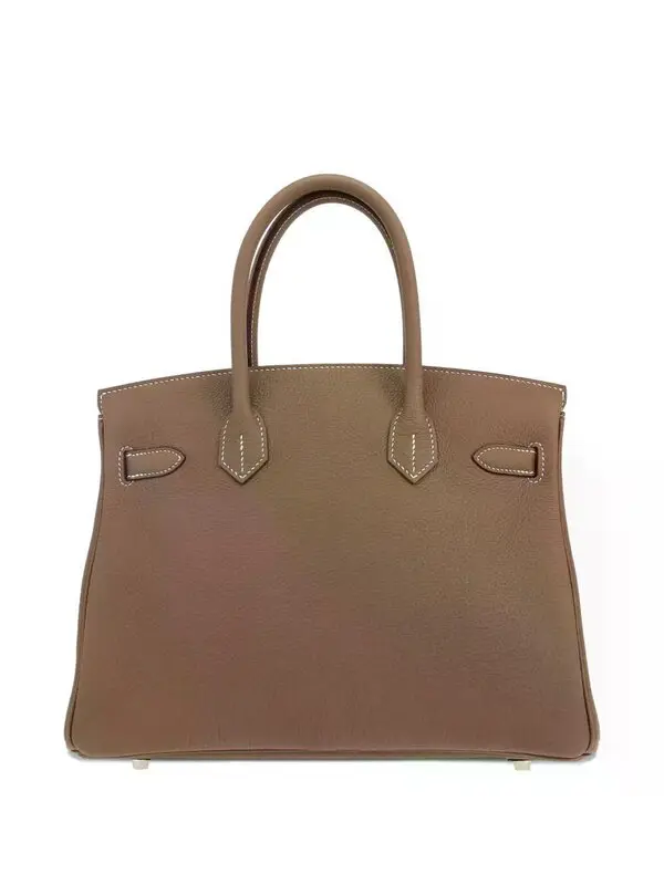 Hermès Birkin 30 Handbag In Togo Leather - Brown