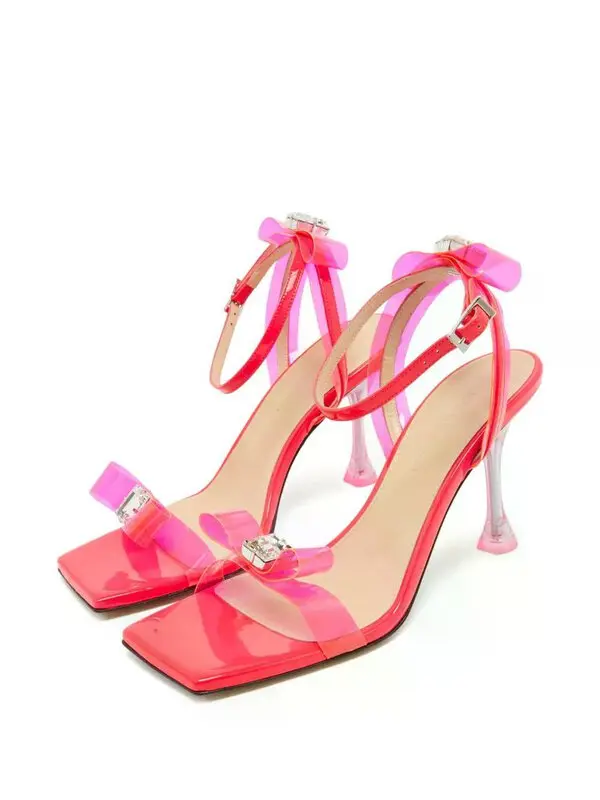 Mach & Mach 95mm Bow-detailed Sandals