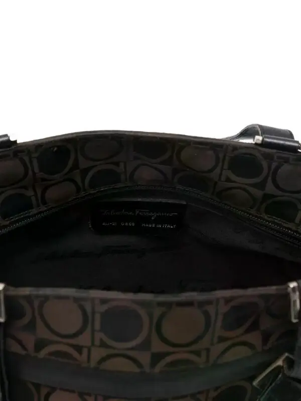 FERRAGAMO Circle Pattern Tote Bag
