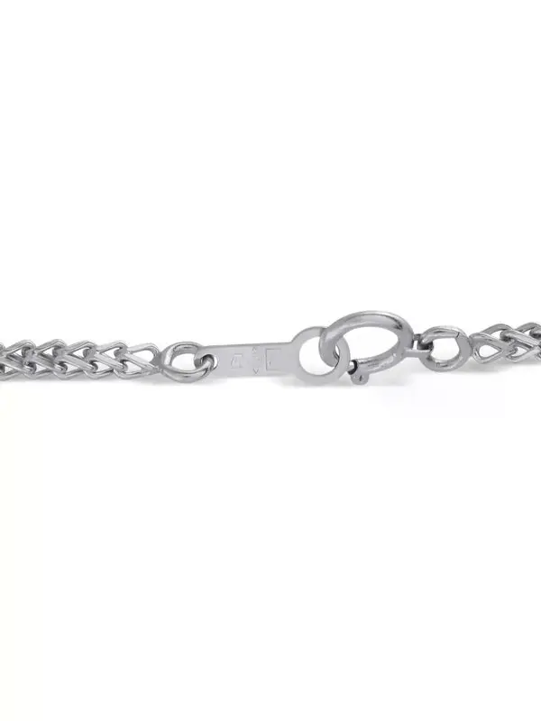 LB EXCLUSIVE Platinum Diamond And Pearl Necklace