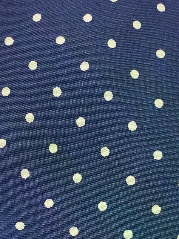 BOSS Silk Polka Dot Tie - Blue