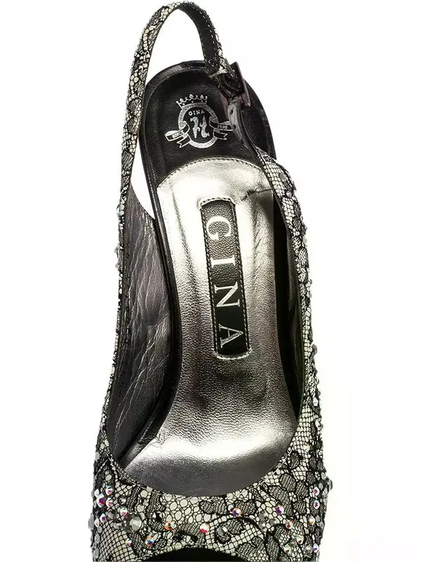 GINA Slingback Platform Pumps