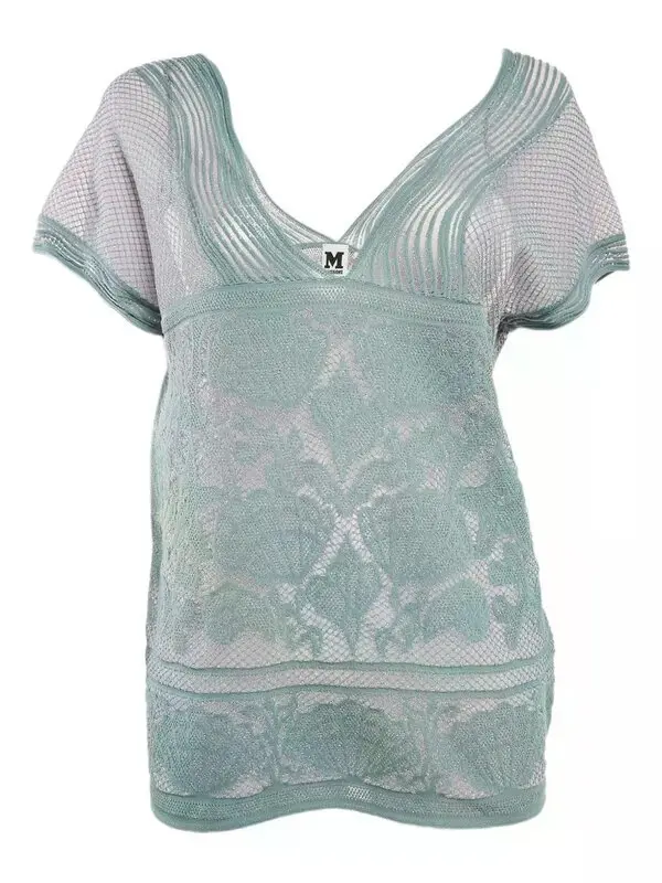 Missoni Lurex Knit Top - Blue