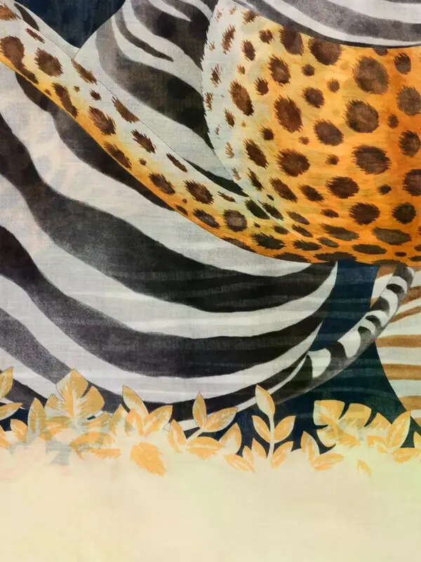 FERRAGAMO 1980s Printed Scarf