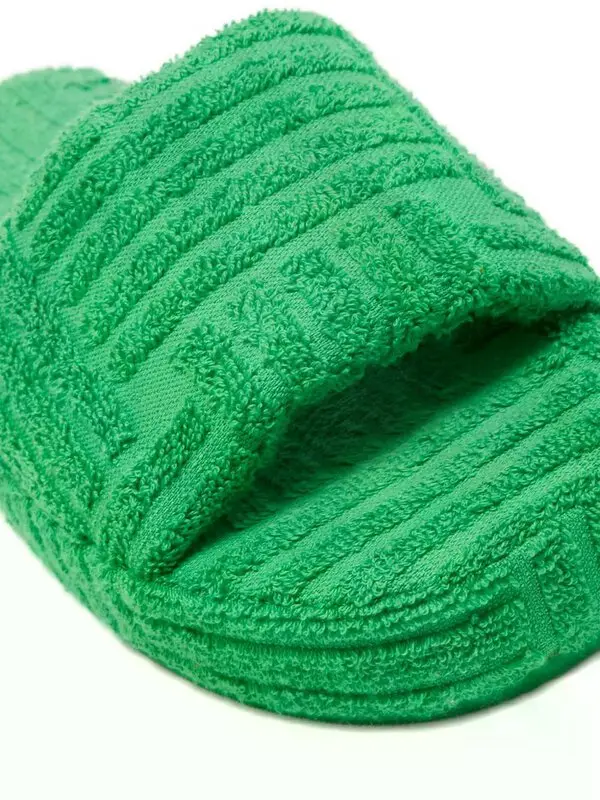 Bottega Veneta Platform Textured Slides