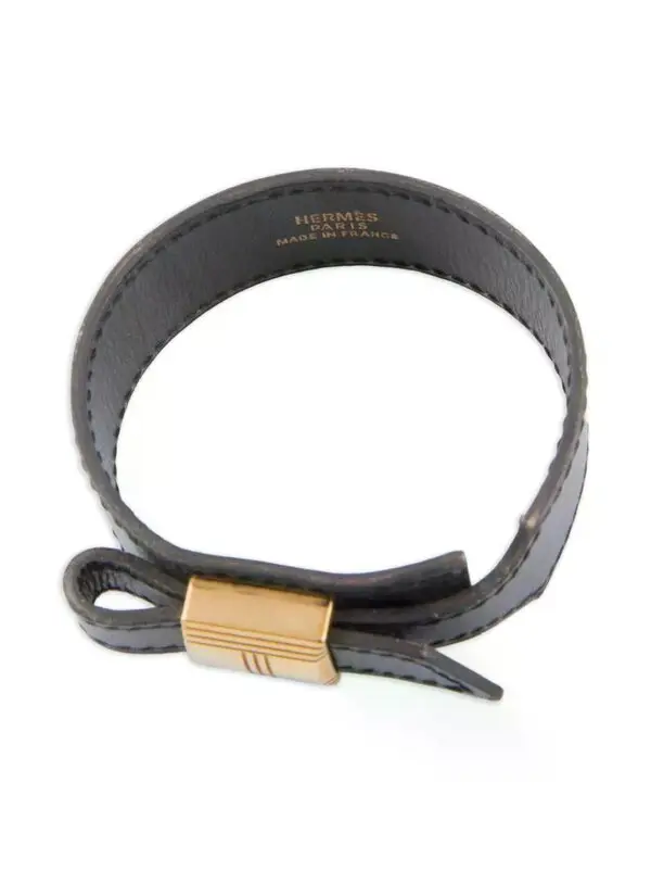 Hermès 1999 Leather Bracelet