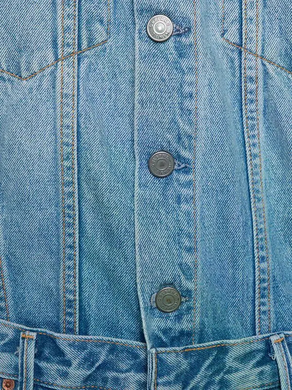 GRLFRND Button-up Jumpsuit With Chest Pockets And Belt Loops