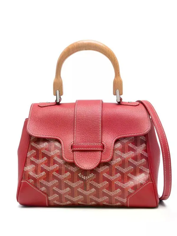 Goyard Pre-owned Mini Soft Saïgon Tote Bag - Red