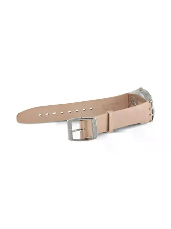 SWATCH Crystal Bezel Watch - Silver