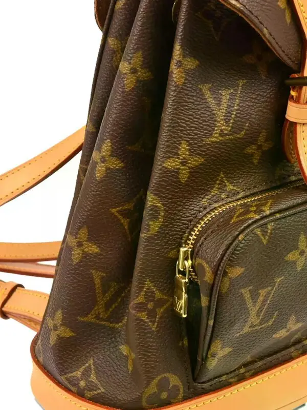 LOUIS VUITTON Monogram Montsouris Mini Backpack - Brown