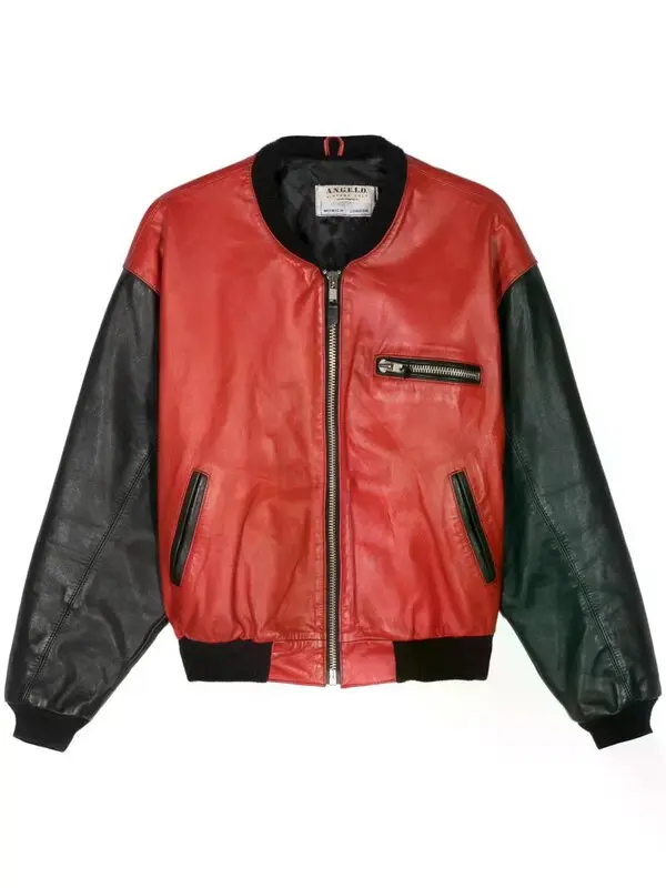 A.N.G.E.L.O. VINTAGE CULT 1990s Leather Bomber Jacket