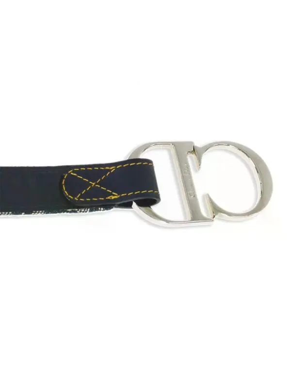 Dior 2004 Oblique Canvas Belt
