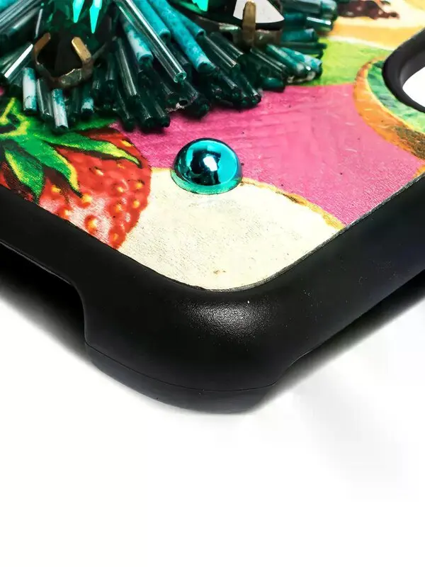 Dolce & Gabbana Embellishment Iphone 7 Case - Black