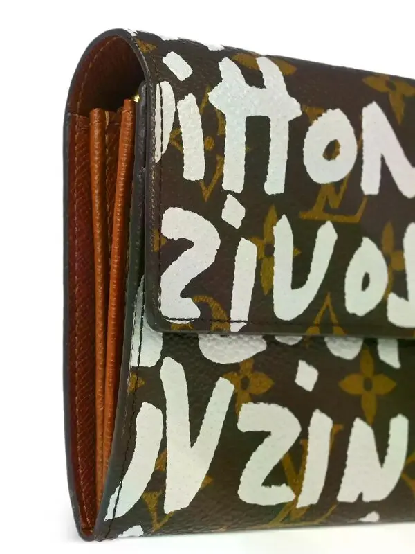LOUIS VUITTON 2001 Monogram-graffiti Wallet