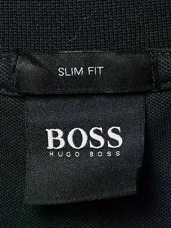 BOSS Pre-owned Contrasting-detailing Polo Shirt - Blue