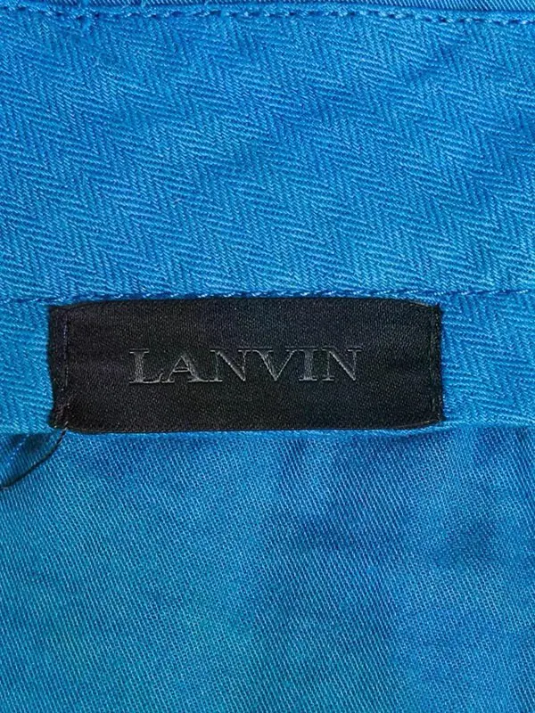 LANVIN Cotton Gabardine Trousers